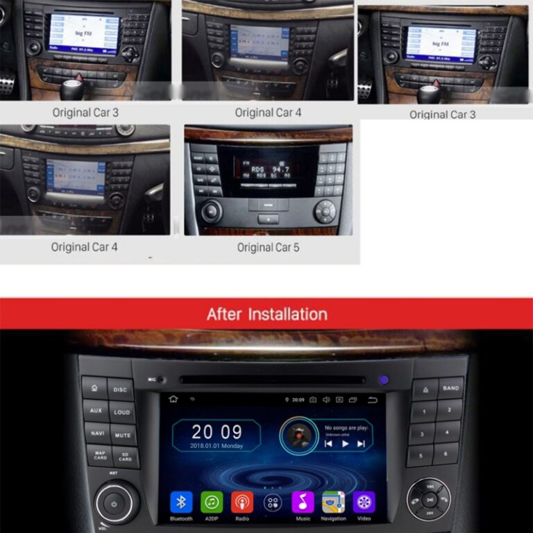 Mercedes Benz E W211 CLS W219 Android Apple Carplay NAVIGATION